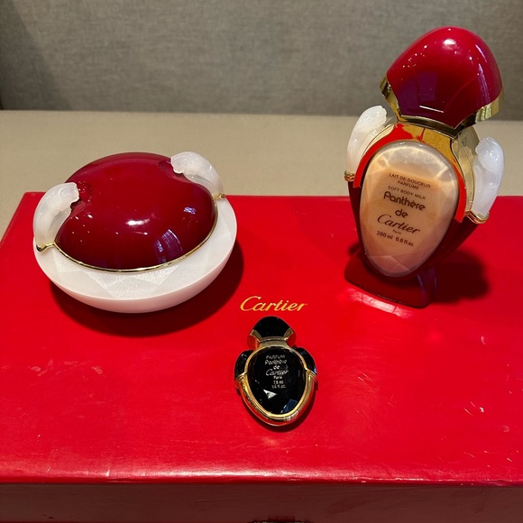 Cartier | Makeup | 4pc Cartier Panthere De Cartier Gift Set Rare | Poshmark